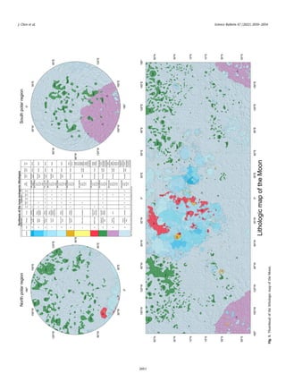 Digital and global lithologic mapping of the Moon at a 1:2,500,000 scale | PDF