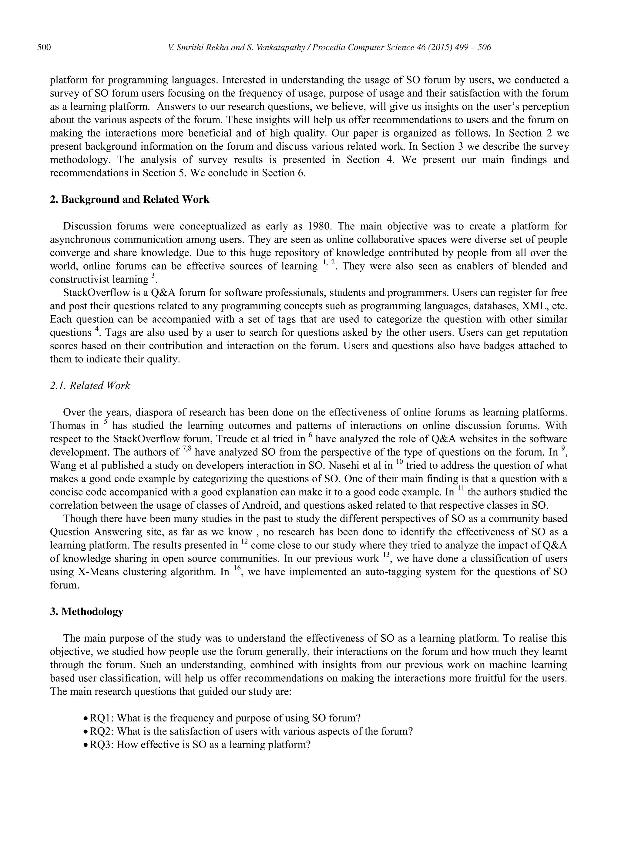 Individual and social benefits of online discussion forums | PDF