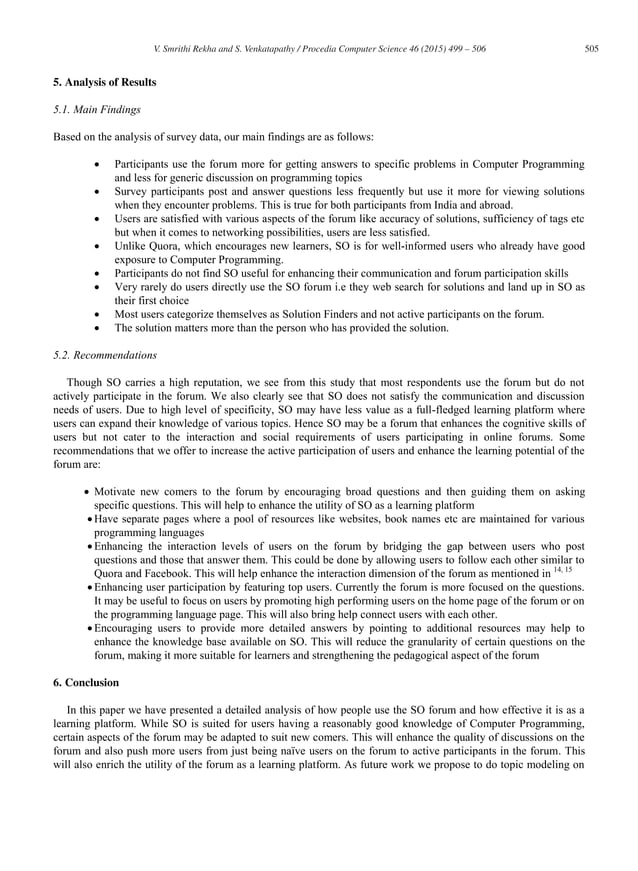 Individual and social benefits of online discussion forums | PDF