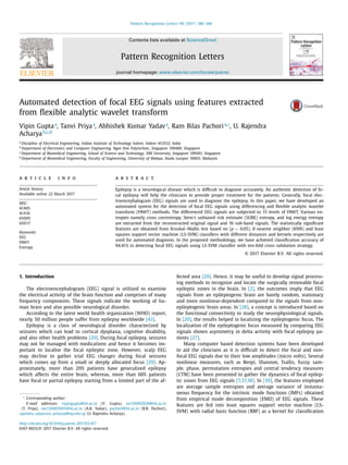 patter journals using wavelet approaches | PDF
