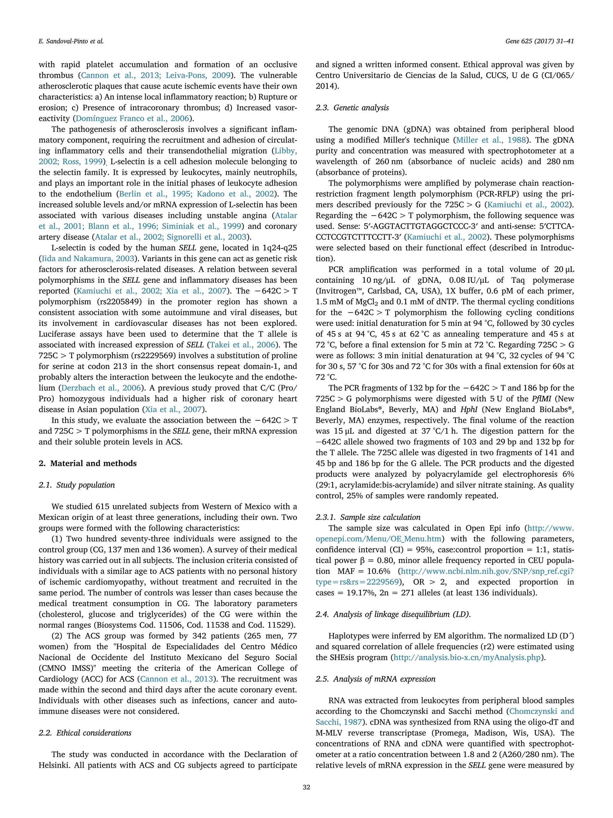 haplotypes, gene expression and soluble levels of L-selectin | PDF