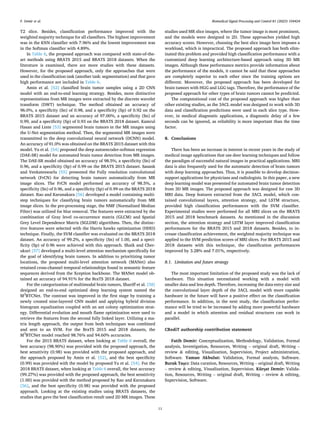Improving brain tumor classification performance with an effective approach based on new deep ...