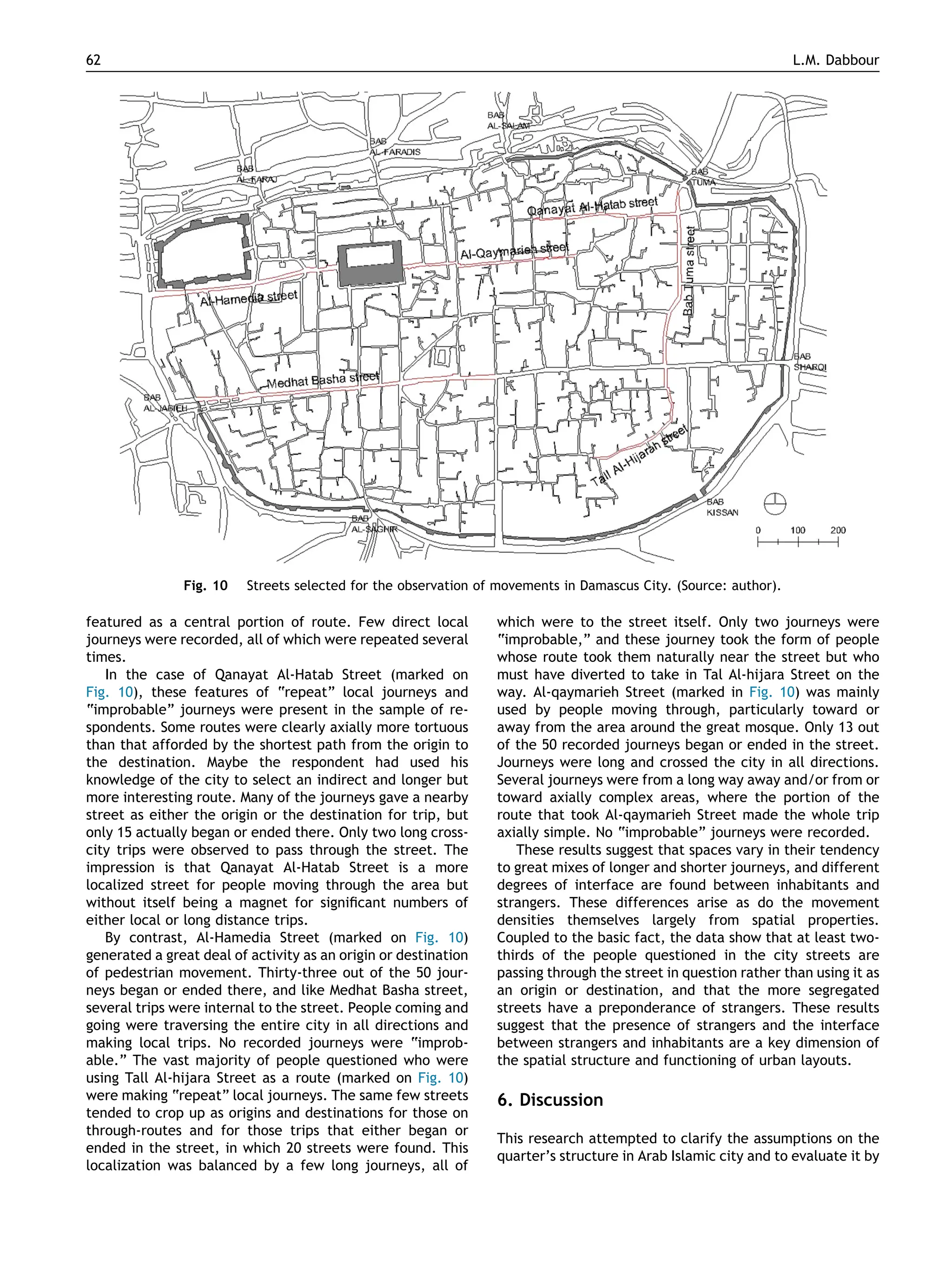 Morphology of quarters in traditional Arab Islamic city: A case of the ...