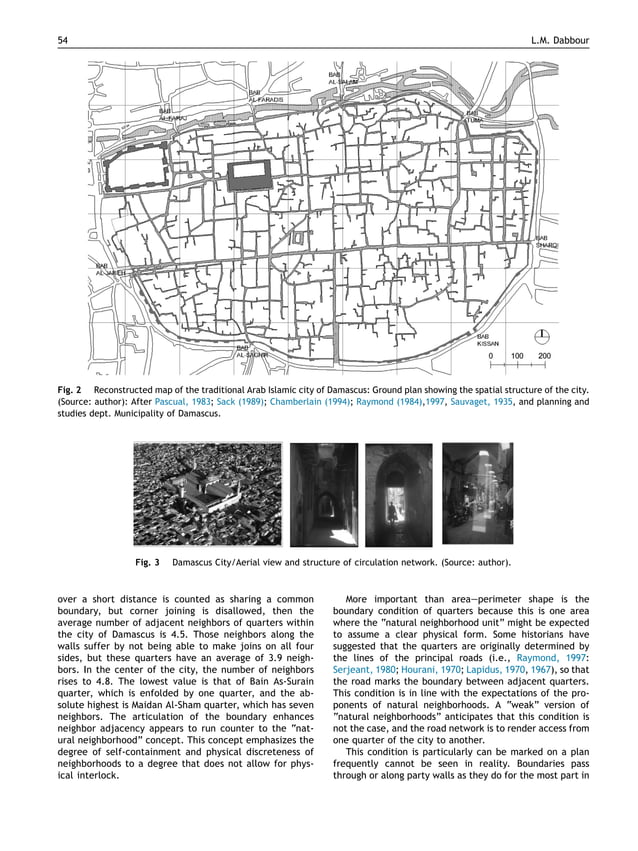 Morphology of quarters in traditional Arab Islamic city: A case of the ...