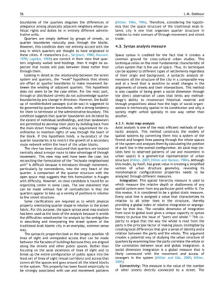 Morphology of quarters in traditional Arab Islamic city: A case of the ...
