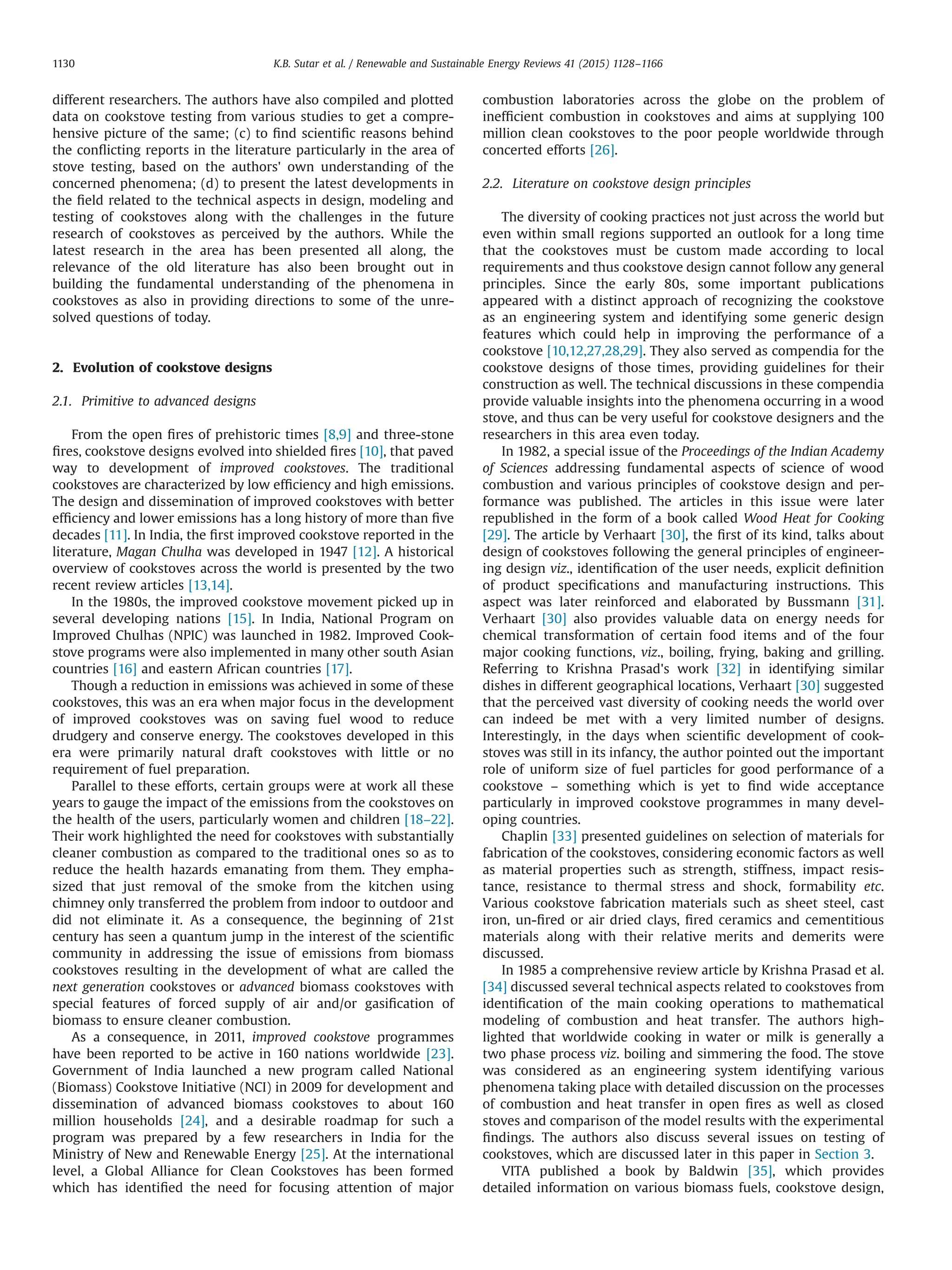 Biomass cookstoves: A review of technical aspects | PDF