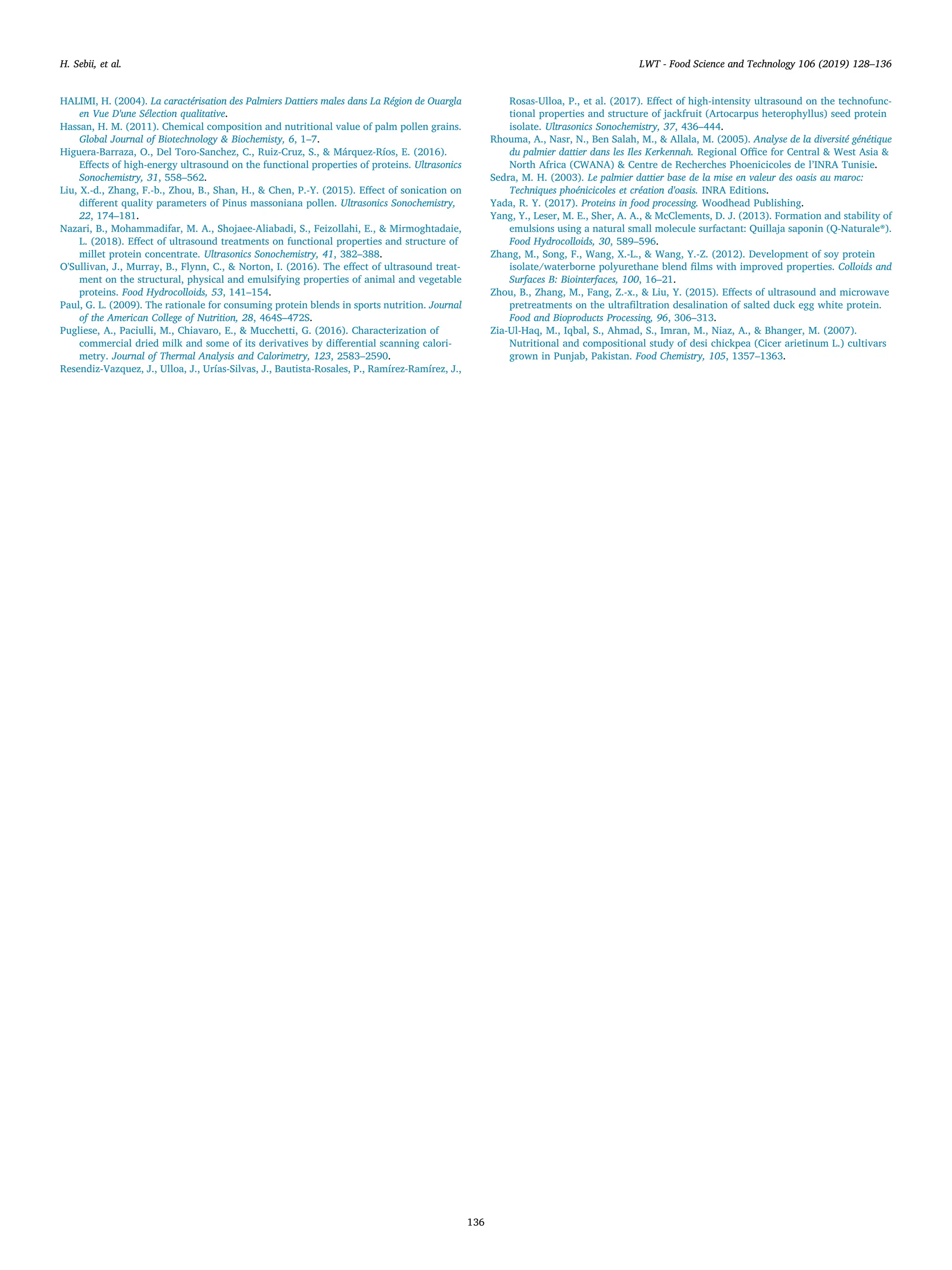 Effect of sonication pretreatment on physico-chemical, surface and ...