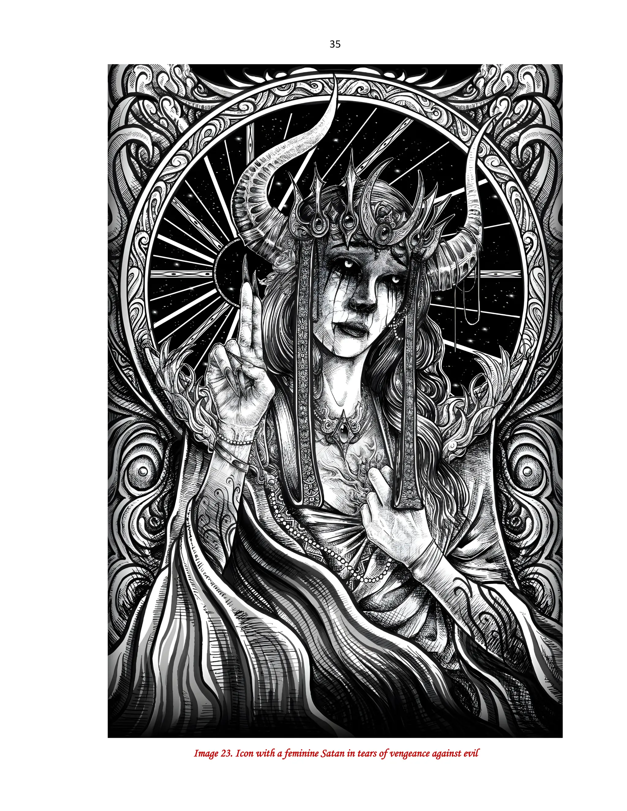 SatanArt No. 1 Album theme: Classic image of Satan-Baphomet and ...