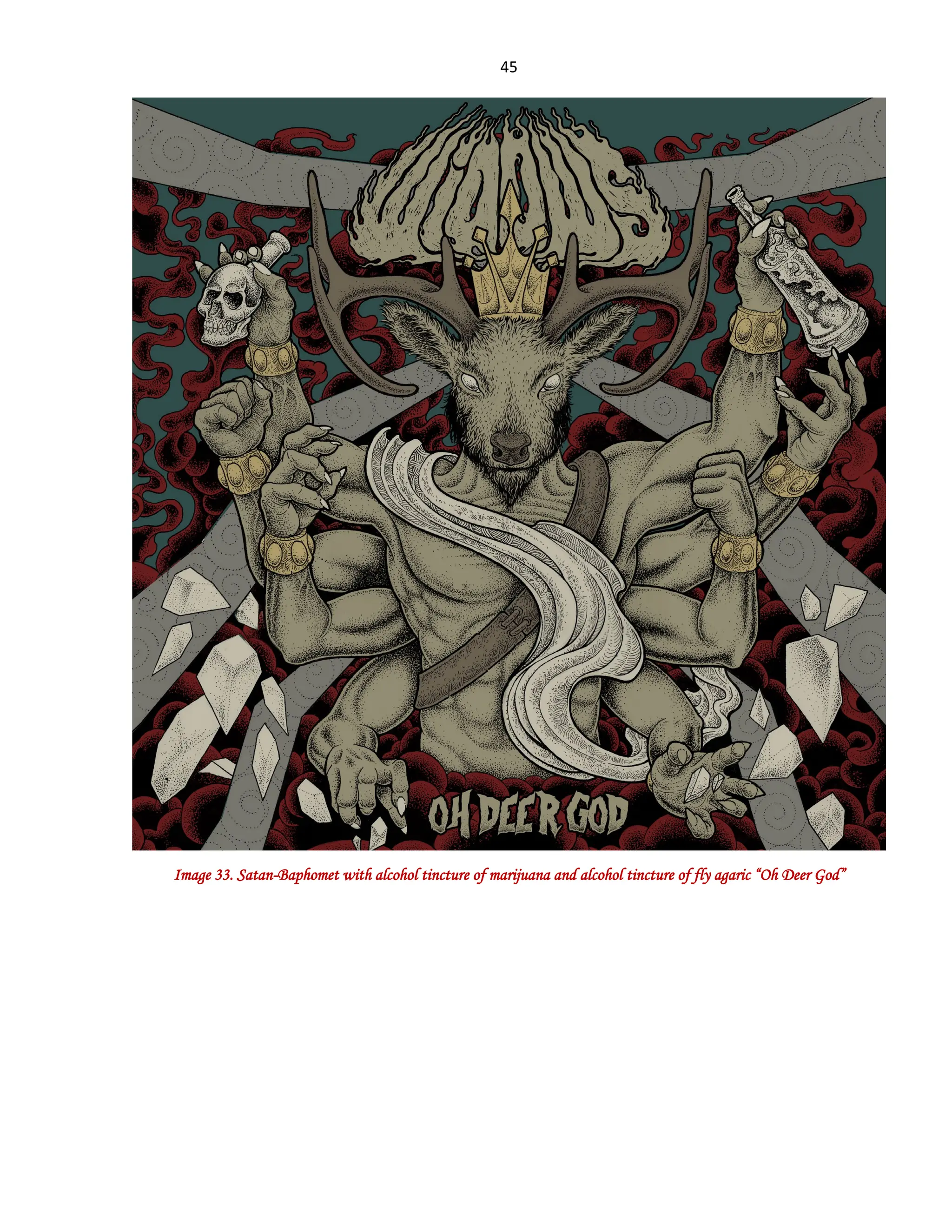 SatanArt No. 1 Album theme: Classic image of Satan-Baphomet and ...