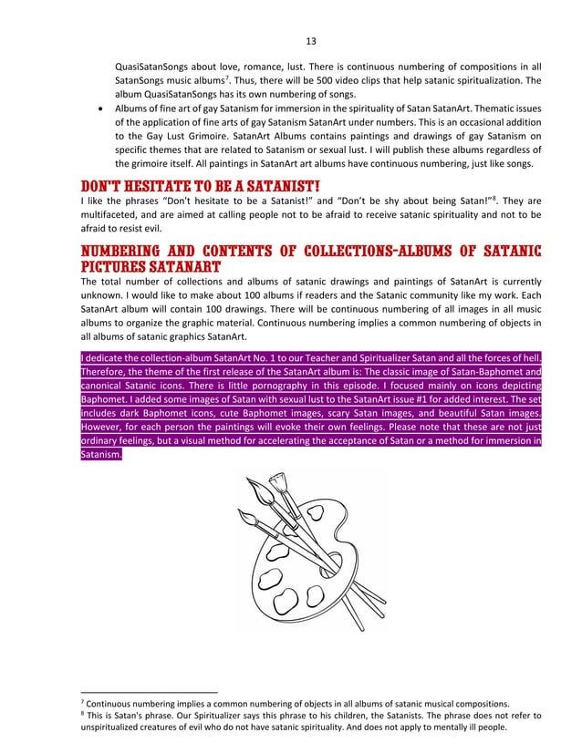 SatanArt No. 1 Album theme: Classic image of Satan-Baphomet and ...