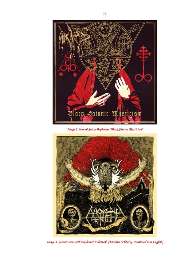 SatanArt No. 1 Album theme: Classic image of Satan-Baphomet and ...