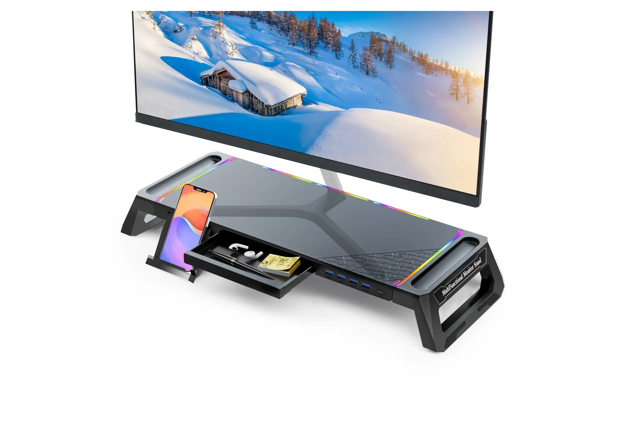 The Ultimate Desk Organizer: MOOJAY Monitor Stand | PPT