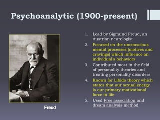 Schools of Psychology | PPTX