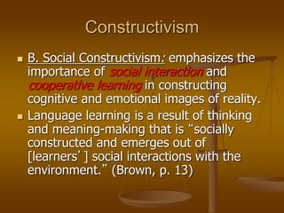 1-Schools of Thought in Second Language Learning.ppt