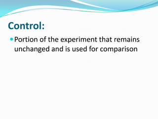Scientific Method Notes | PPTX | Science