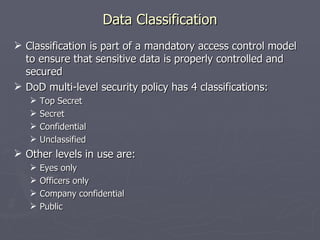 1. security management practices | PPT