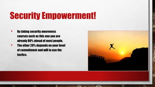 Developing A Security Mindset | PPTX