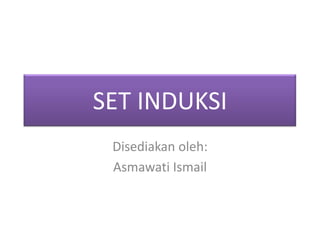 1 set induksi | PPTX