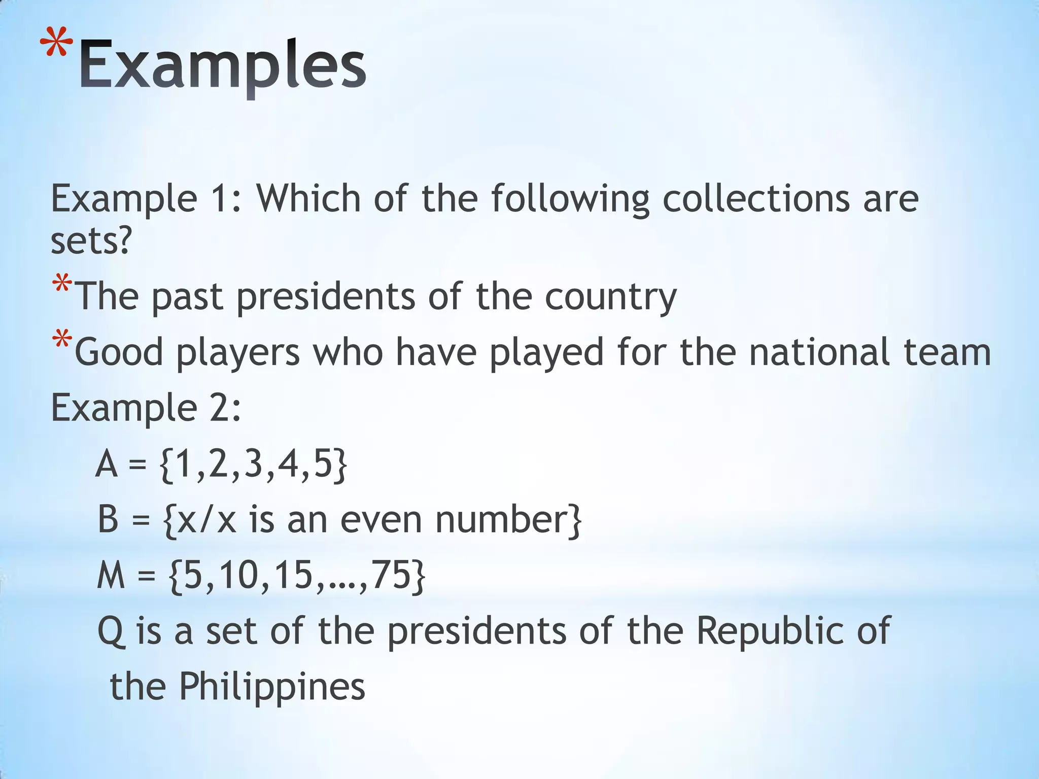 1. sets and basic notations | PPTX