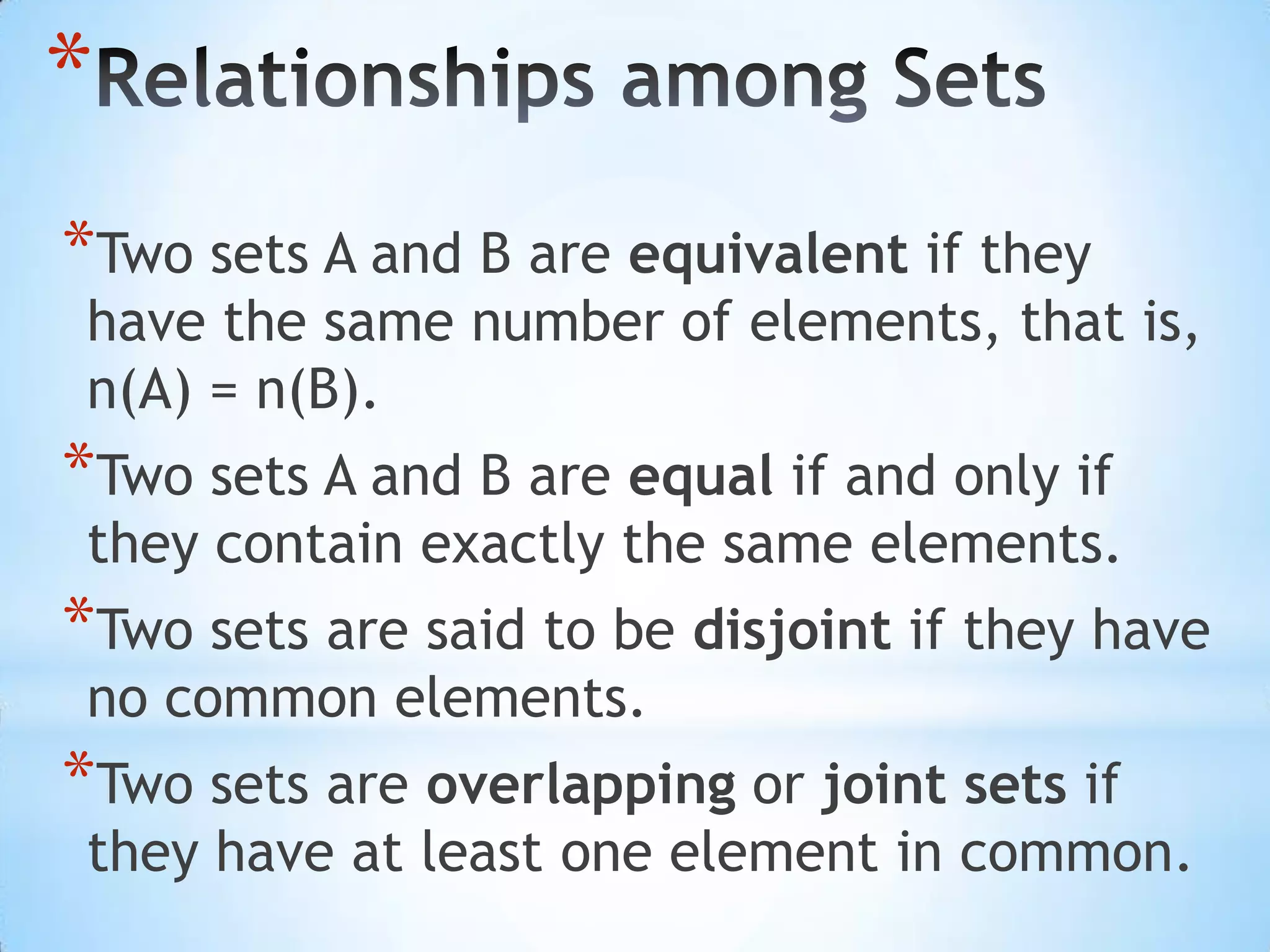 1. sets and basic notations | PPTX