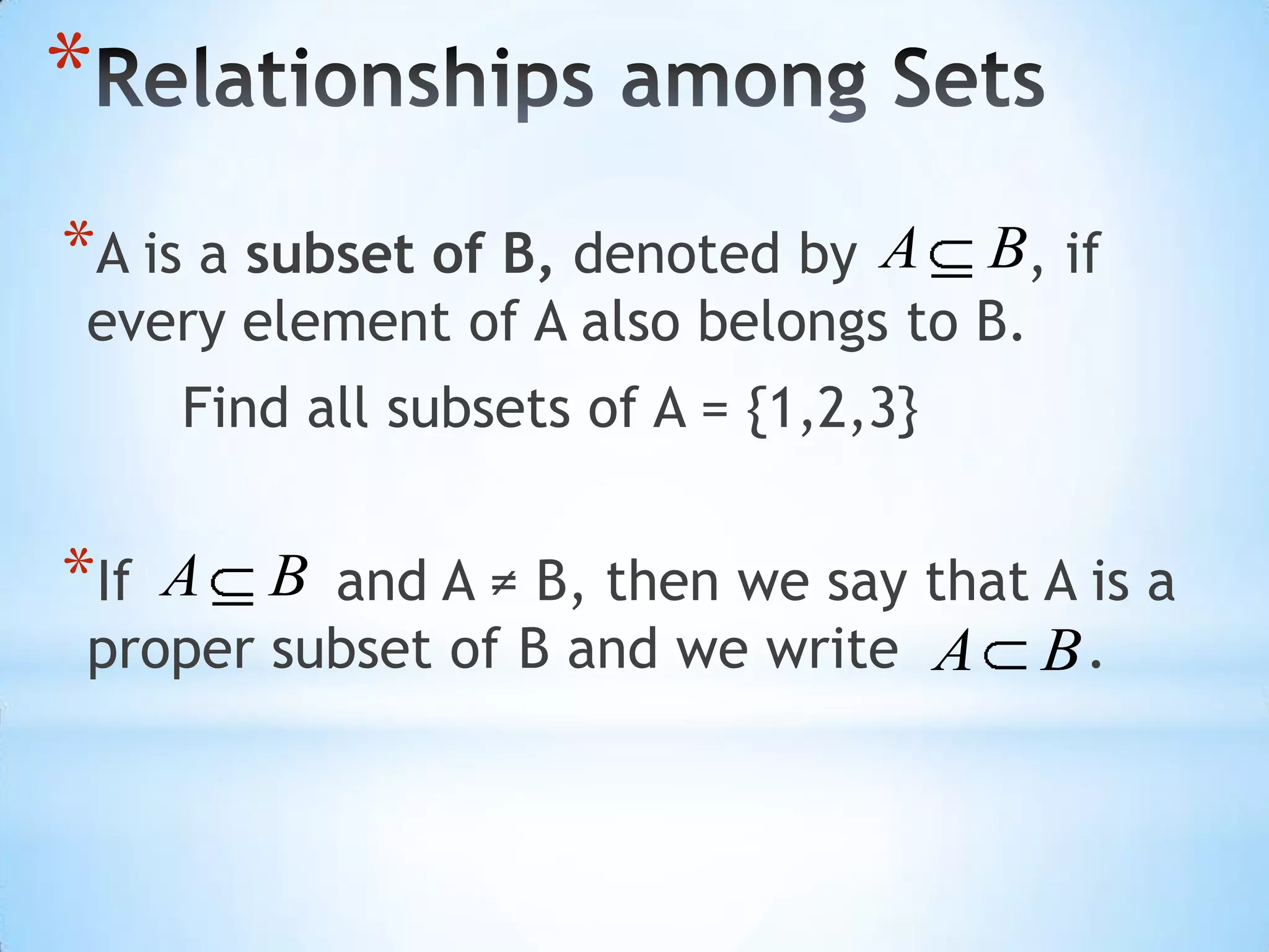 1. sets and basic notations | PPTX