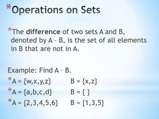 1. sets and basic notations | PPTX