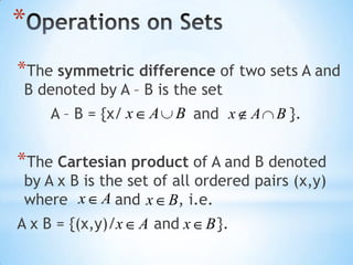 1. sets and basic notations | PPTX
