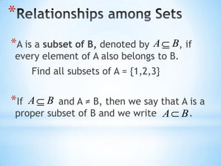 1. sets and basic notations | PPTX