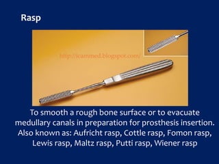 Surgical Instruments In OR | PPT