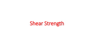 1 shear strength | PDF