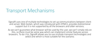 Real Time Web with SignalR | PPT