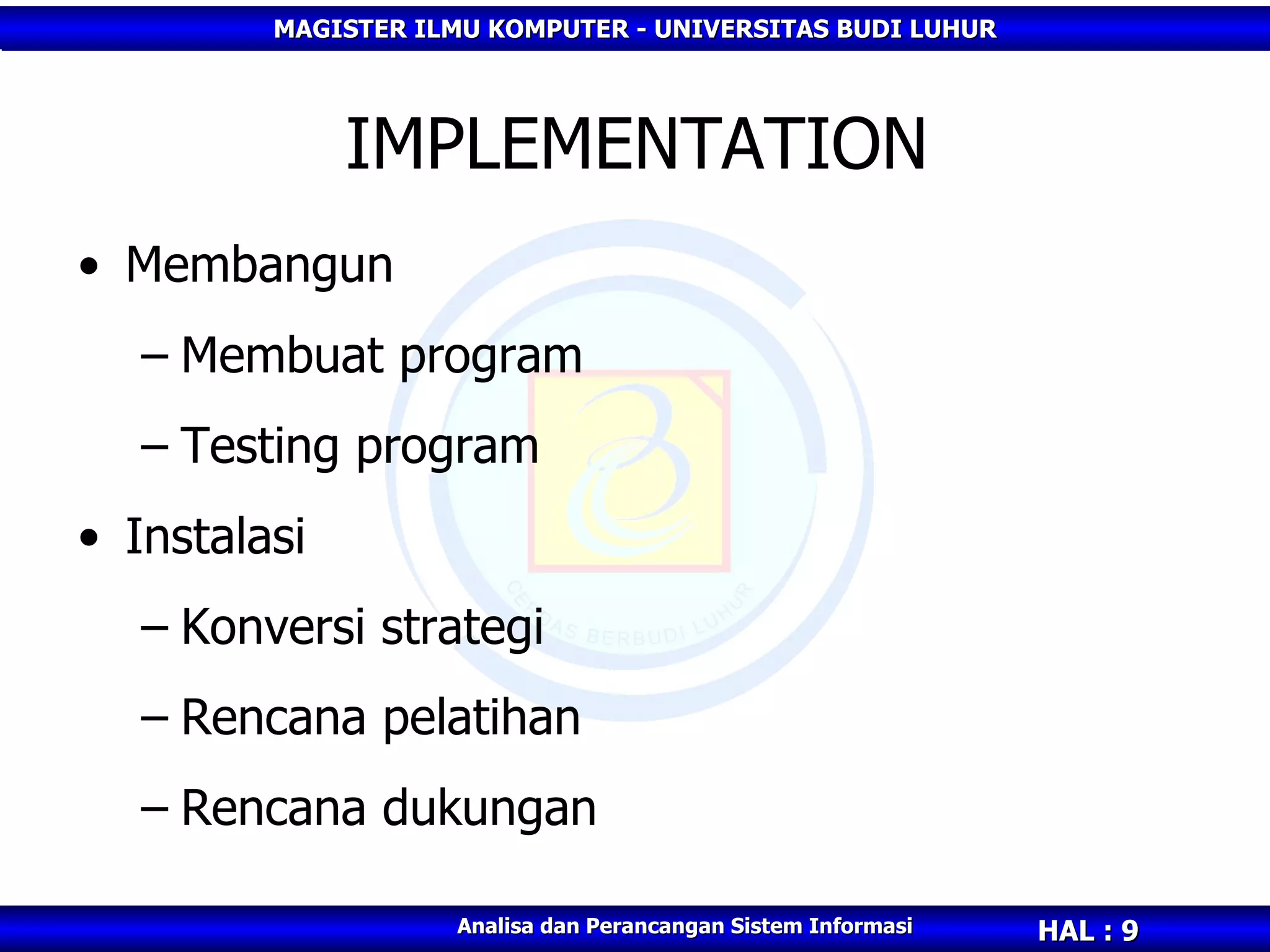 1 siklus pengembangan si | PPT