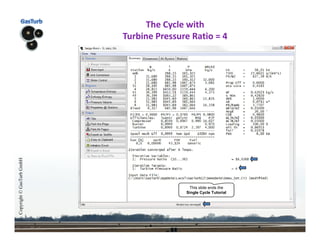 Cycle Design Input Data Window-GASTURB SOFT | PDF
