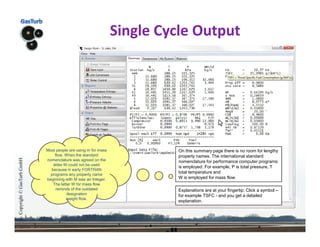 Cycle Design Input Data Window-GASTURB SOFT | PDF