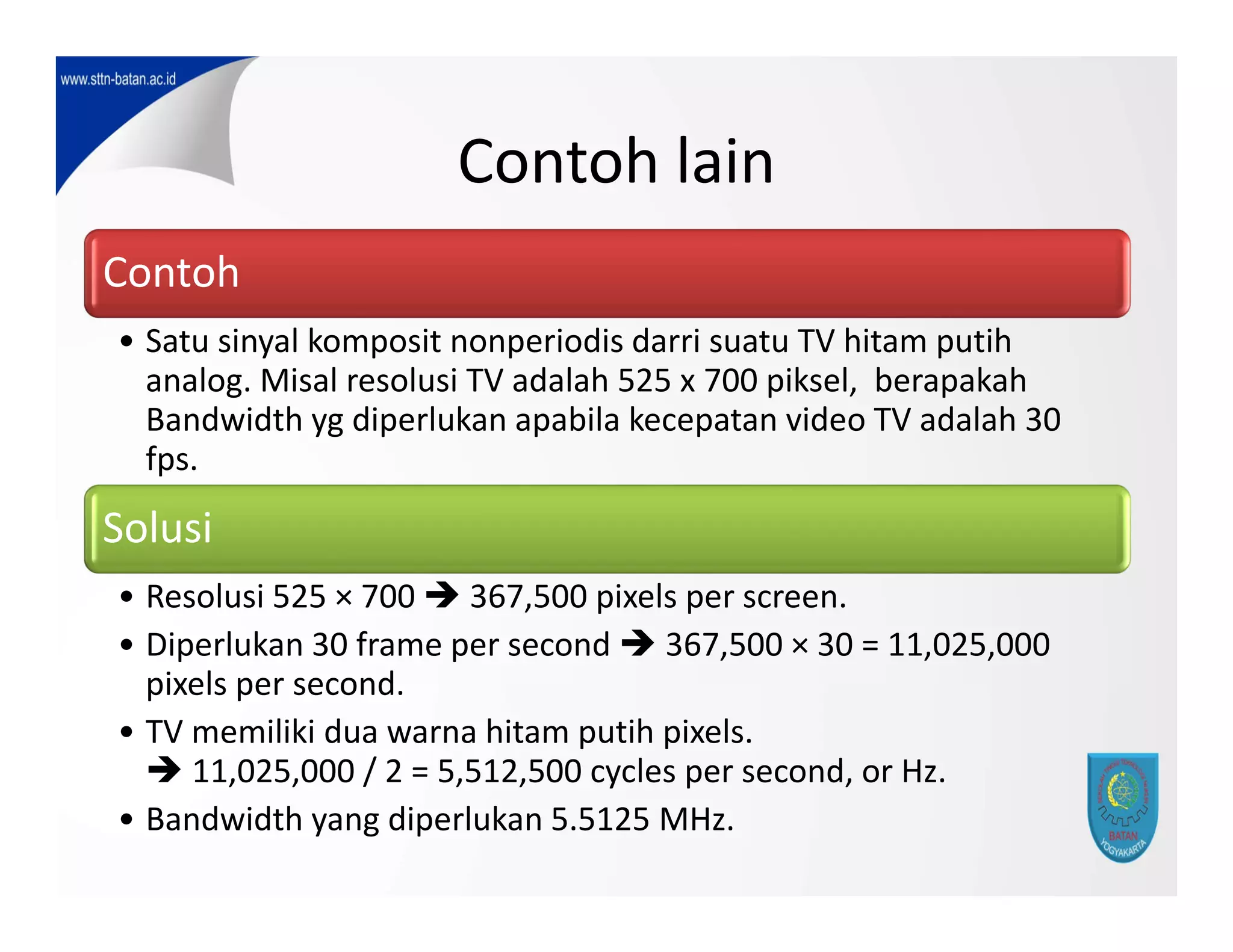 1 sinyal dan data - sinyal digital rev 2020 | PDF