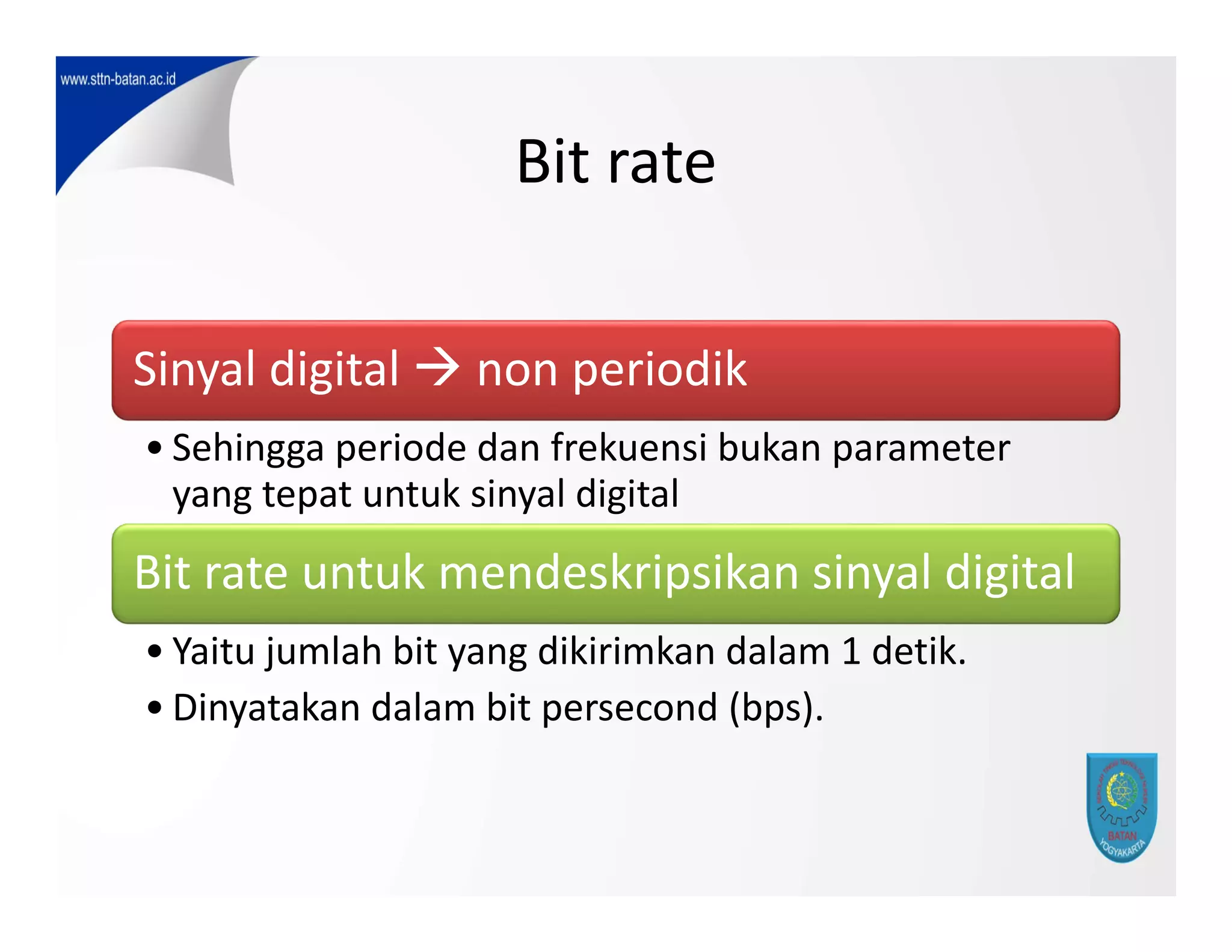 1 sinyal dan data - sinyal digital rev 2020 | PDF