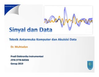 1 sinyal dan data - sinyal digital rev 2020 | PDF