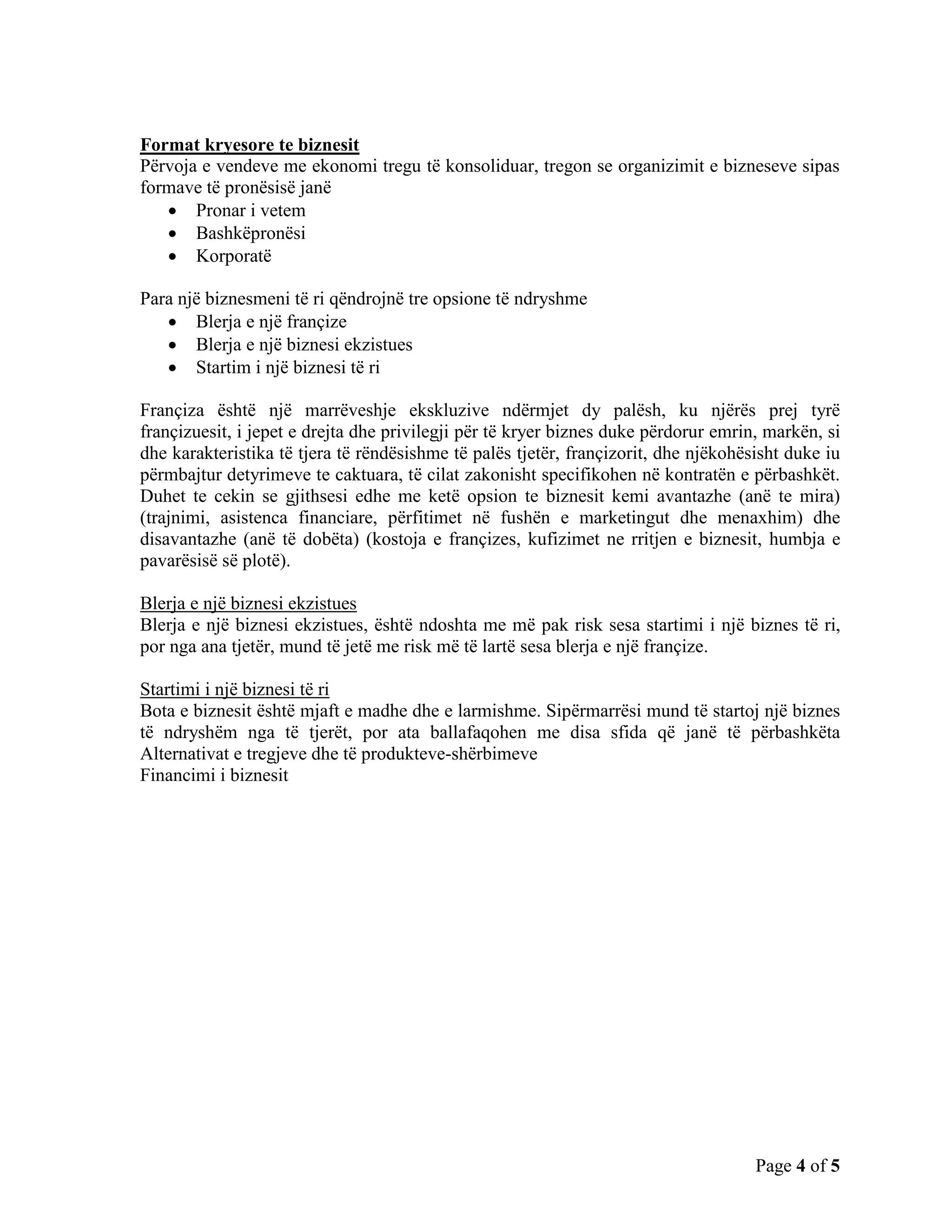 Sipermarrja dhe Biznesi | PDF