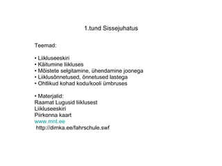 1.Sissejuhatus | PPT