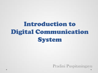 Introduction_to_Digital_Communication___ | PPTX