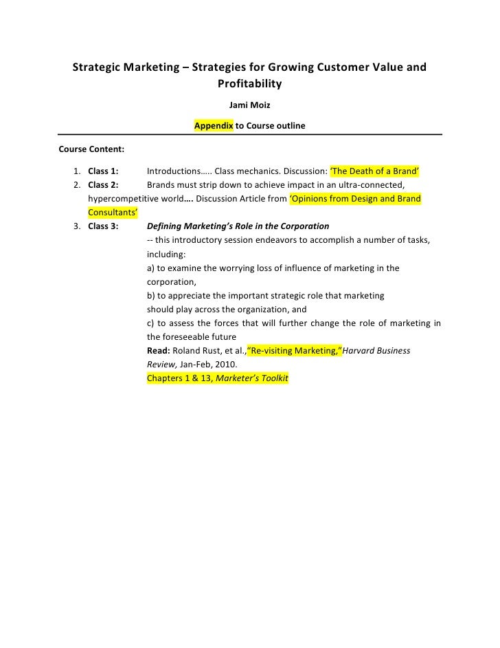 1. sm appendix to outline 2011