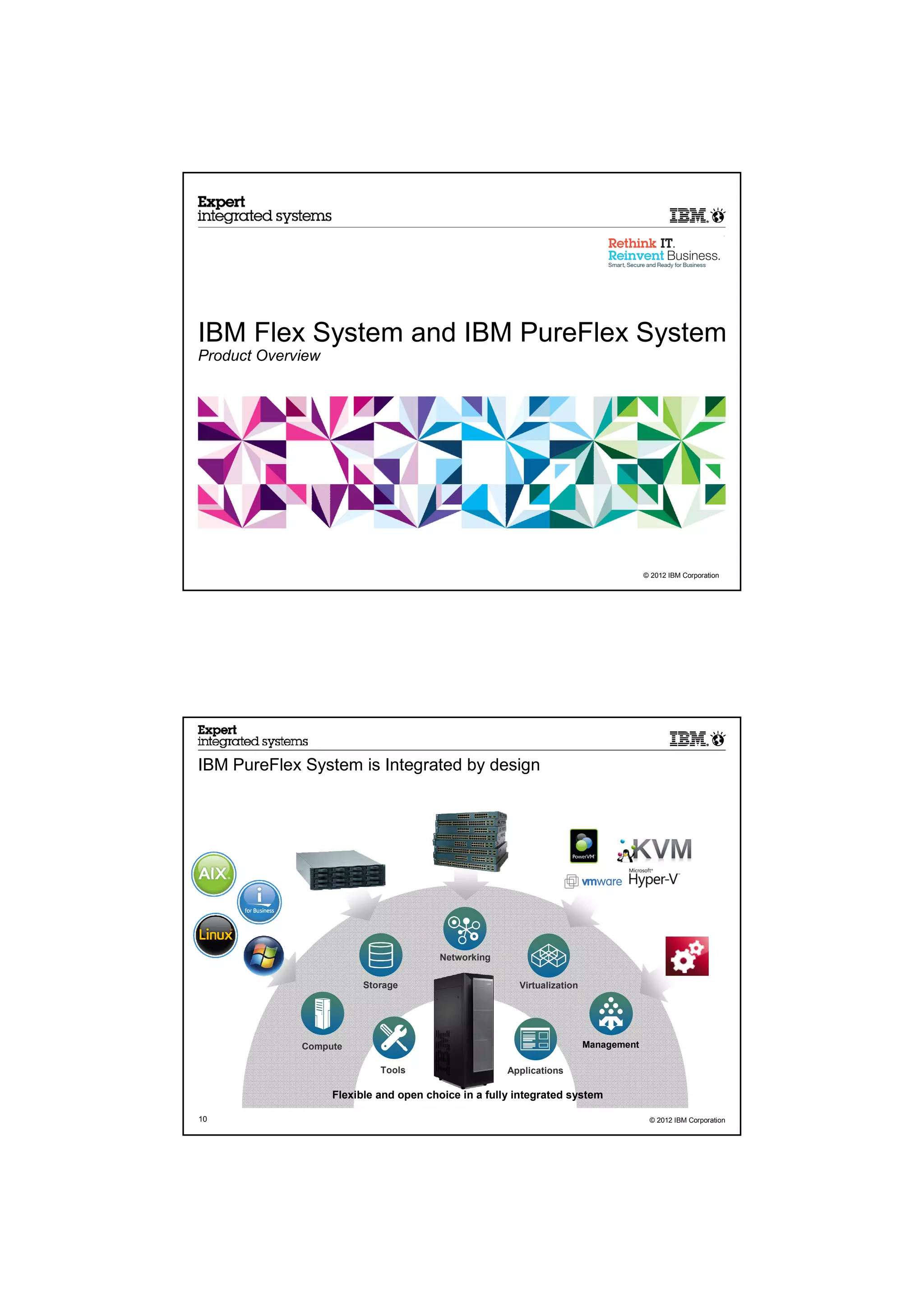 Smarter infrastructure with the new IBM Pure Flex System | PDF