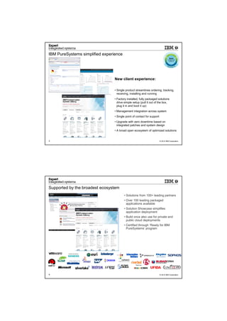 Smarter infrastructure with the new IBM Pure Flex System | PDF