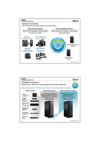 Smarter infrastructure with the new IBM Pure Flex System | PDF
