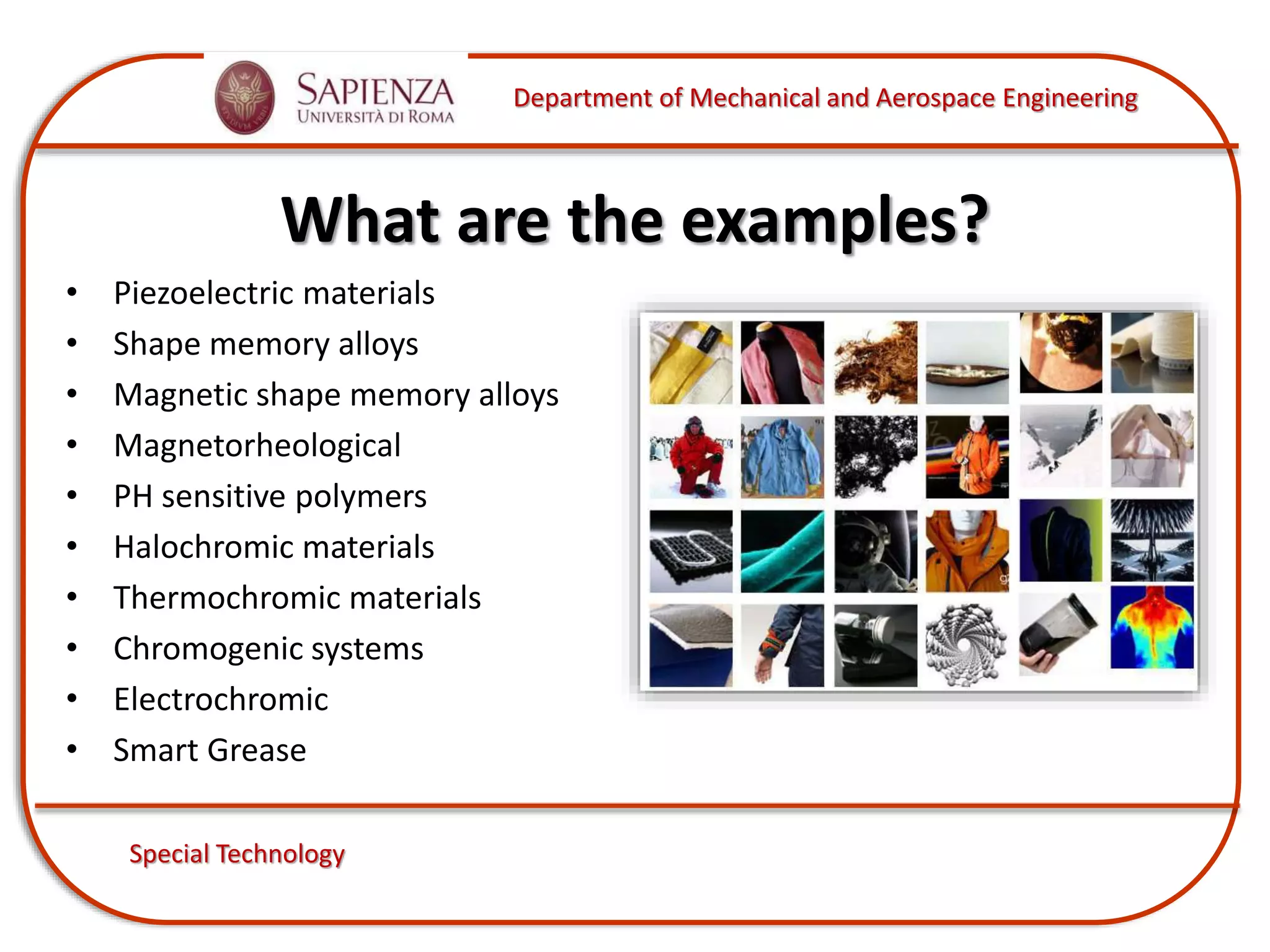 Smart Materials | PPTX