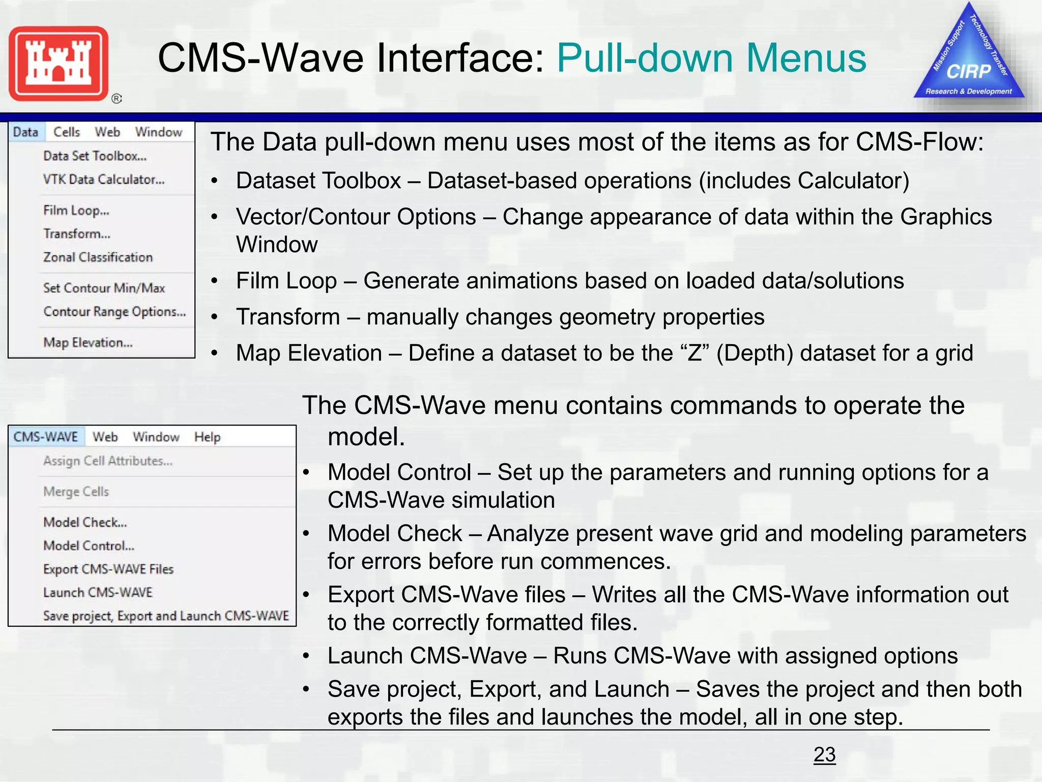 CMS Flow Model SMS 13.0 | PDF | 3-D Graphics | Computer Software and ...