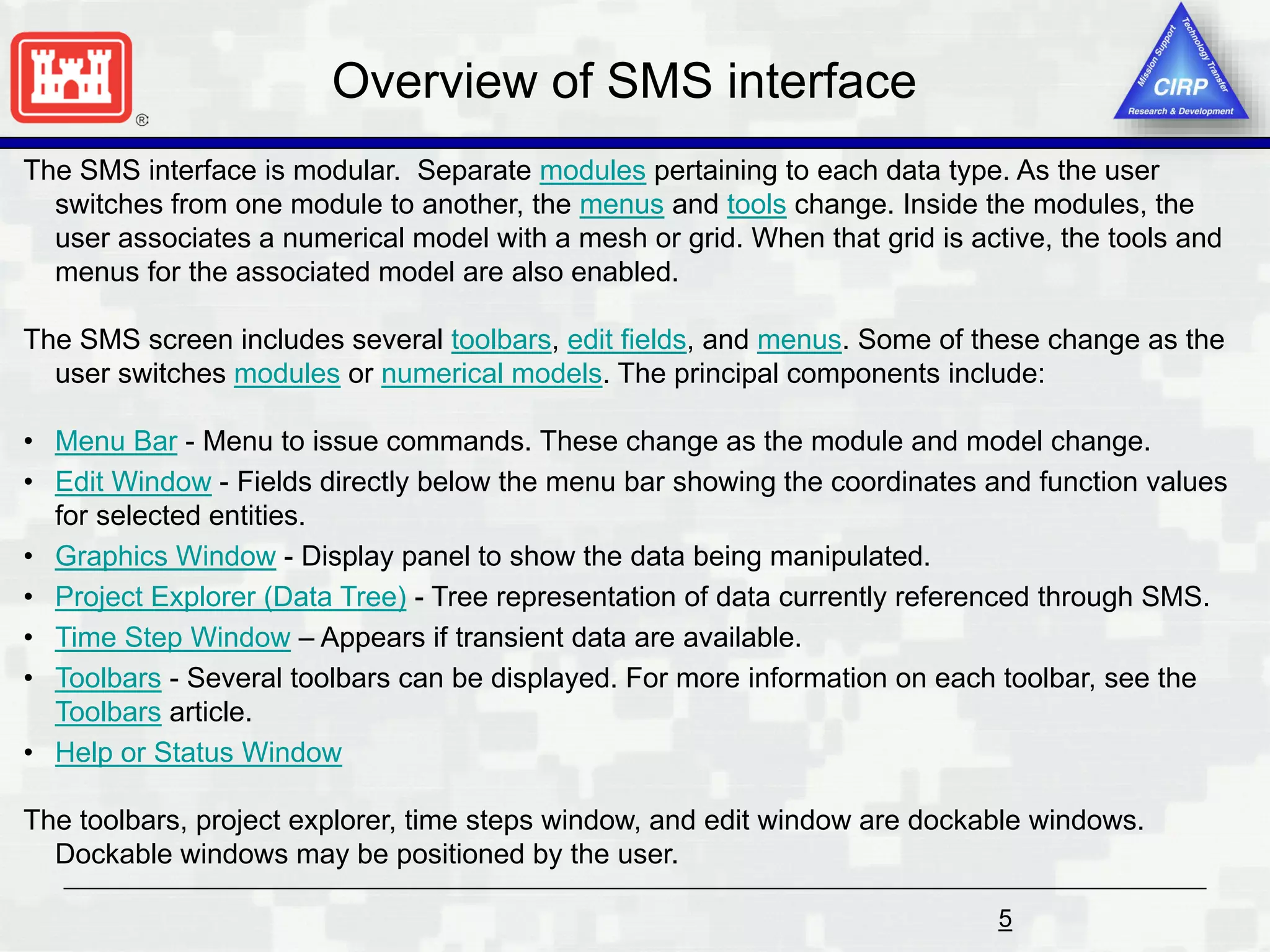 CMS Flow Model SMS 13.0 | PDF | 3-D Graphics | Computer Software and ...