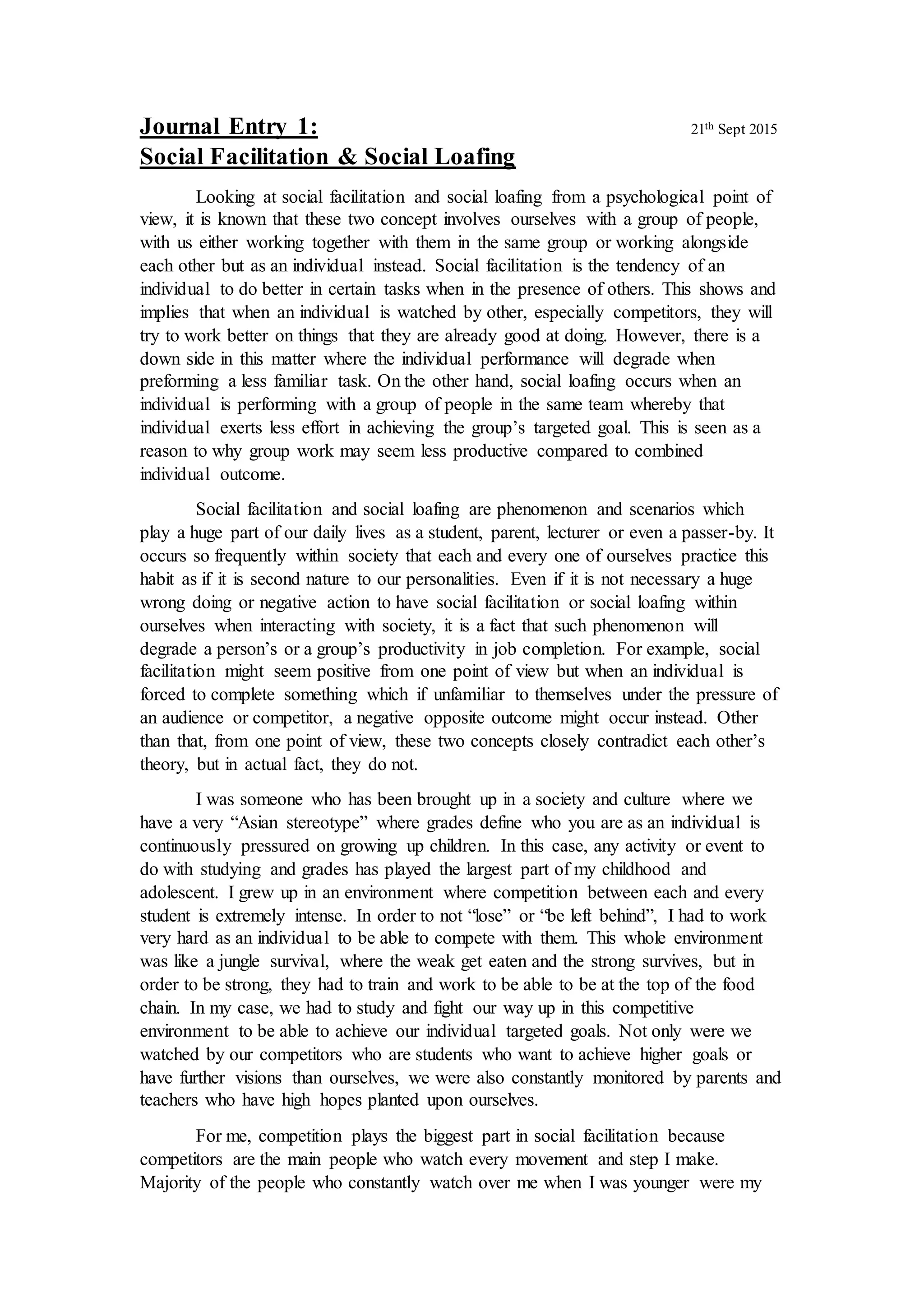 1 social facilitation | DOCX