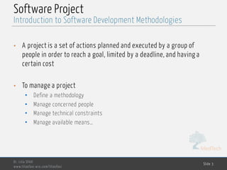Software Engineering - chp1- software dev methodologies | PPT