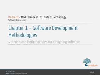 Software Engineering - chp1- software dev methodologies | PPT